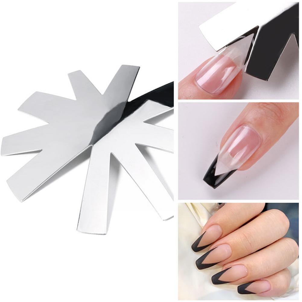 Easy French Cut V-shape Tips Manicure Edge Trimmer... – Vicedeal
