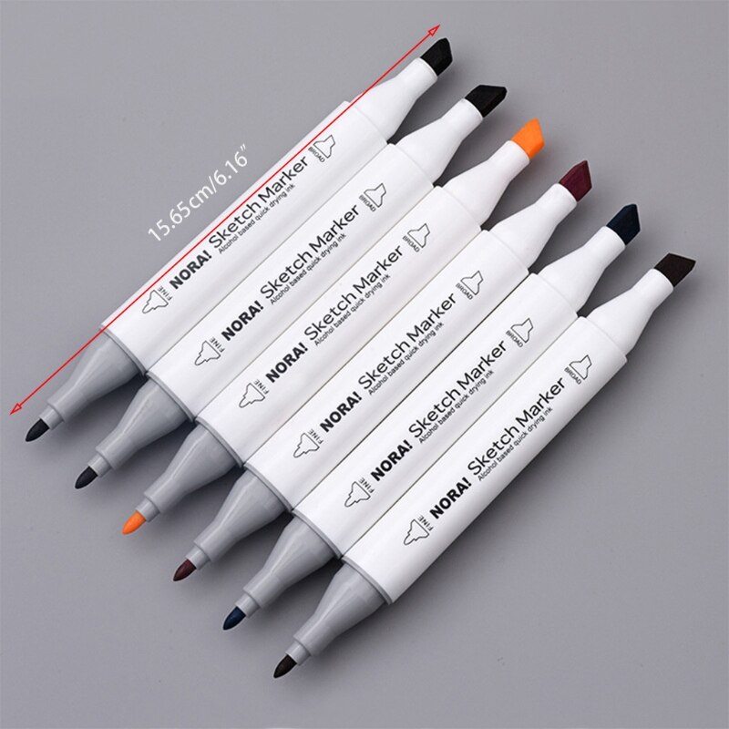 Dual Headed 80 Colors Markers Animation Sketch Pen... – Vicedeal