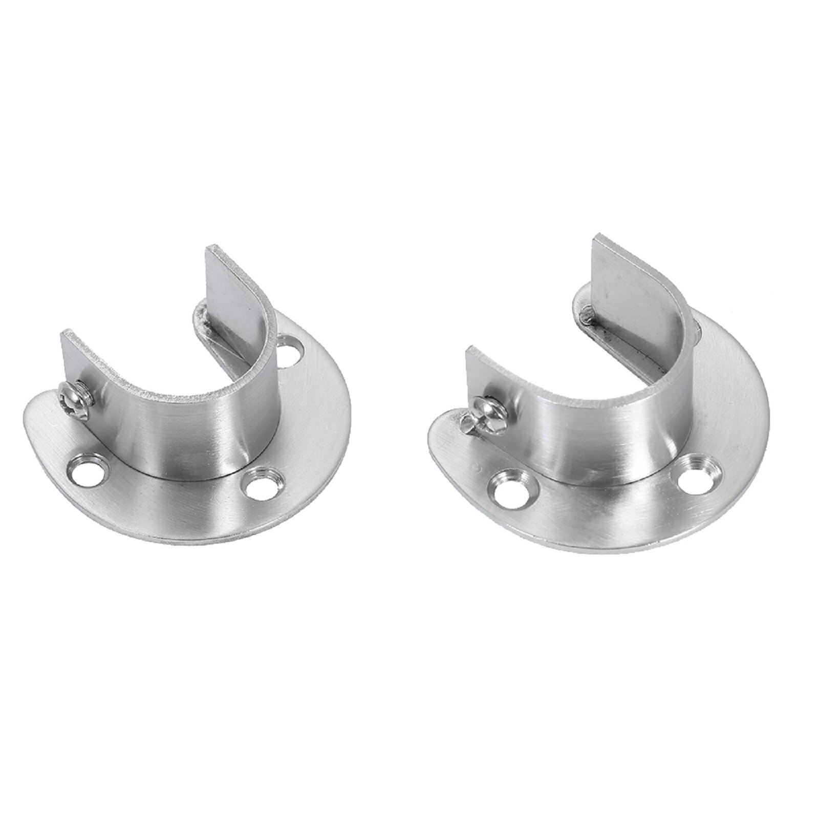 2pc Closet Pole Sockets Set of 2pcs U-shape Rod So... – Vicedeal