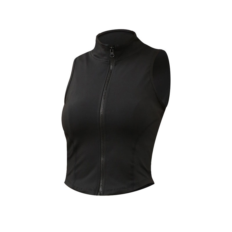 Women Sportswear Tracksuit sleeveless Zippers Turt... – Grandado