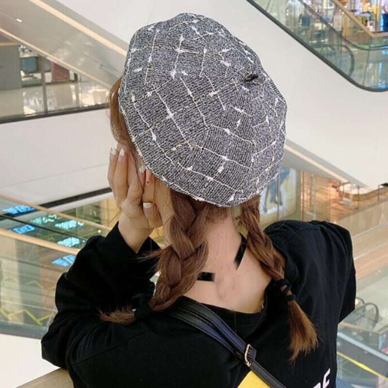 Berets for Women Vintage Artist Painter Octagonal ... – Vicedeal