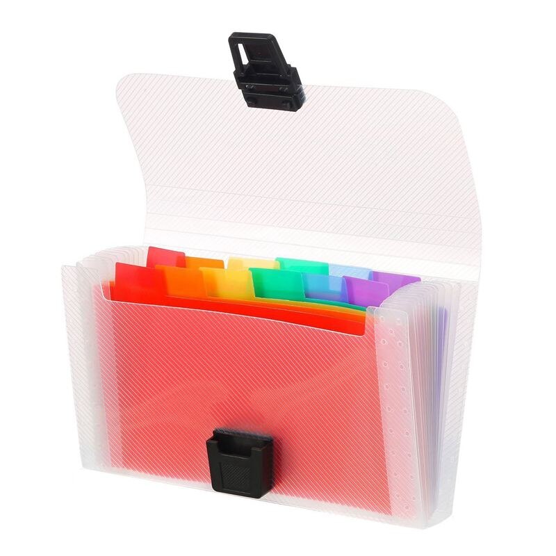 4 Pack Mini Document File A6 7.1 x 4.45 x 1.1 Inch... – Vicedeal