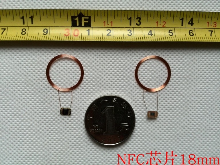 13.56MHz RFID Ф18mm ISO14443A COB Coil NFC Nta203 ... – Grandado