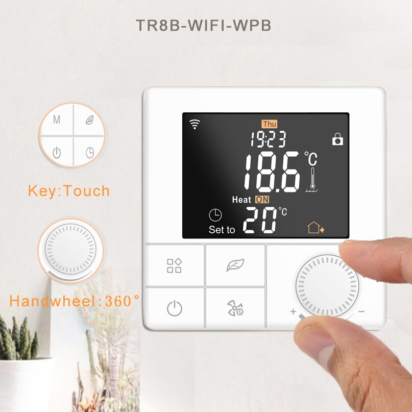 Beok Tuya Wifi Thermostat For Gas Boiler Temperatu... – Grandado