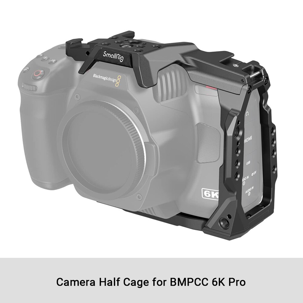 SmallRig Full DSLR Camera Cage for BMPCC 6K Pro Bl... – Grandado