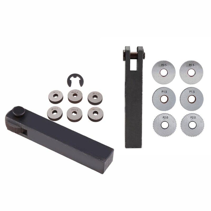 Straight Knurling Cutter Tool 7pcs Straight Linear... – Grandado