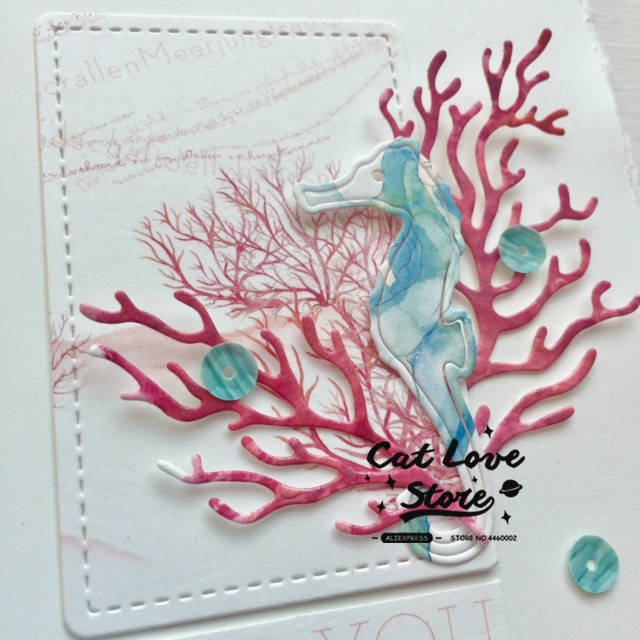 Seaweed Plant Metal Cutting Dies Stencils For DIY ... – Grandado