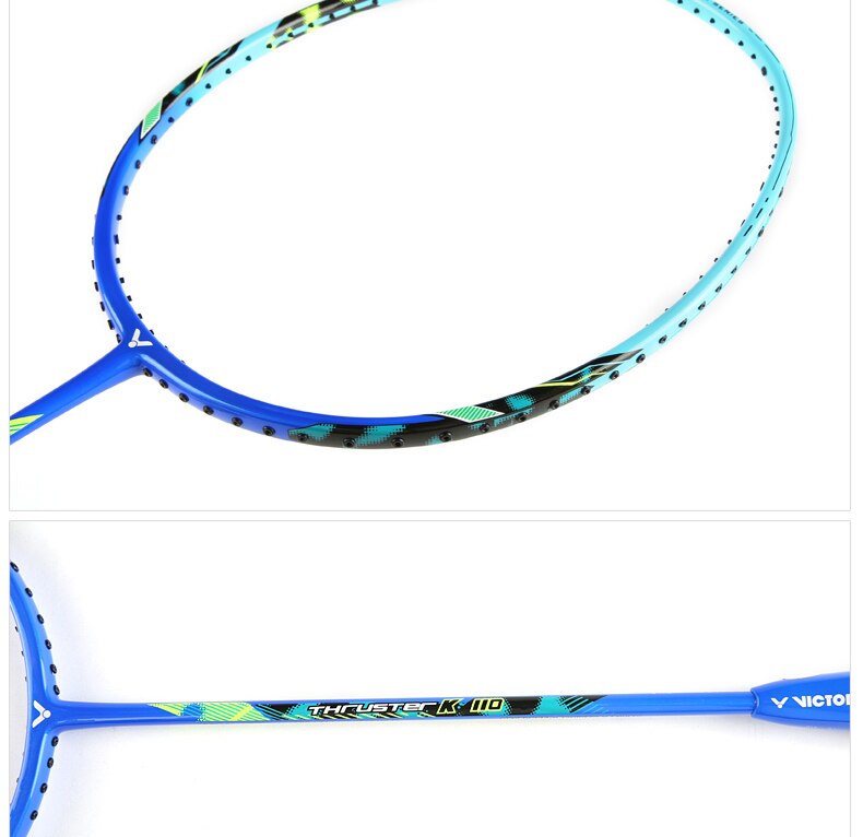 Genuine Victor Pro Thruster K 110 Carbon Badminton... – Grandado
