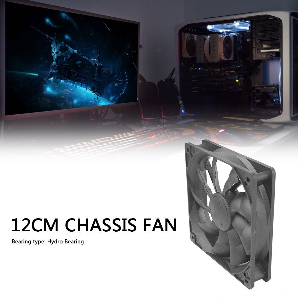 USB Computer Case Chassis Cooling Fan 12cm Silent ... – Grandado