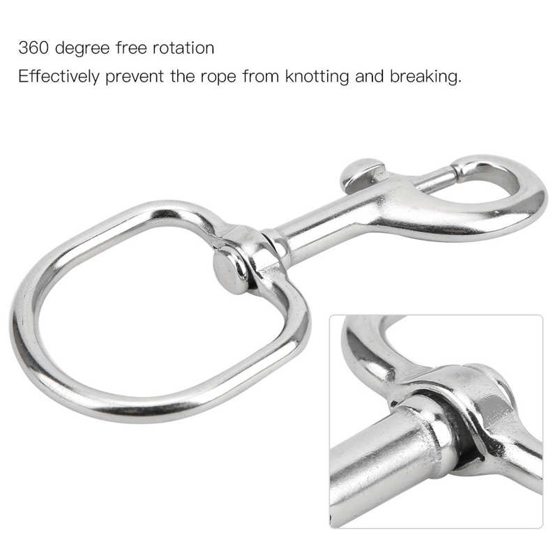 Diving Snap Hook 316 Stainless Steel Single Head H... – Grandado