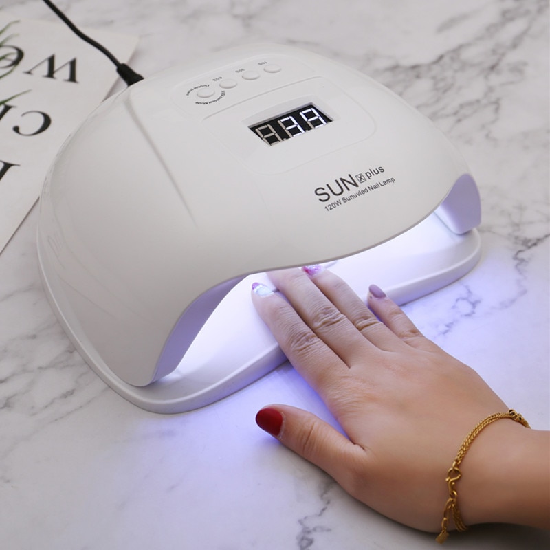 120W Wit Uv Led Nail Lamp Sunxplus 36Pcs Leds Nail... – Grandado