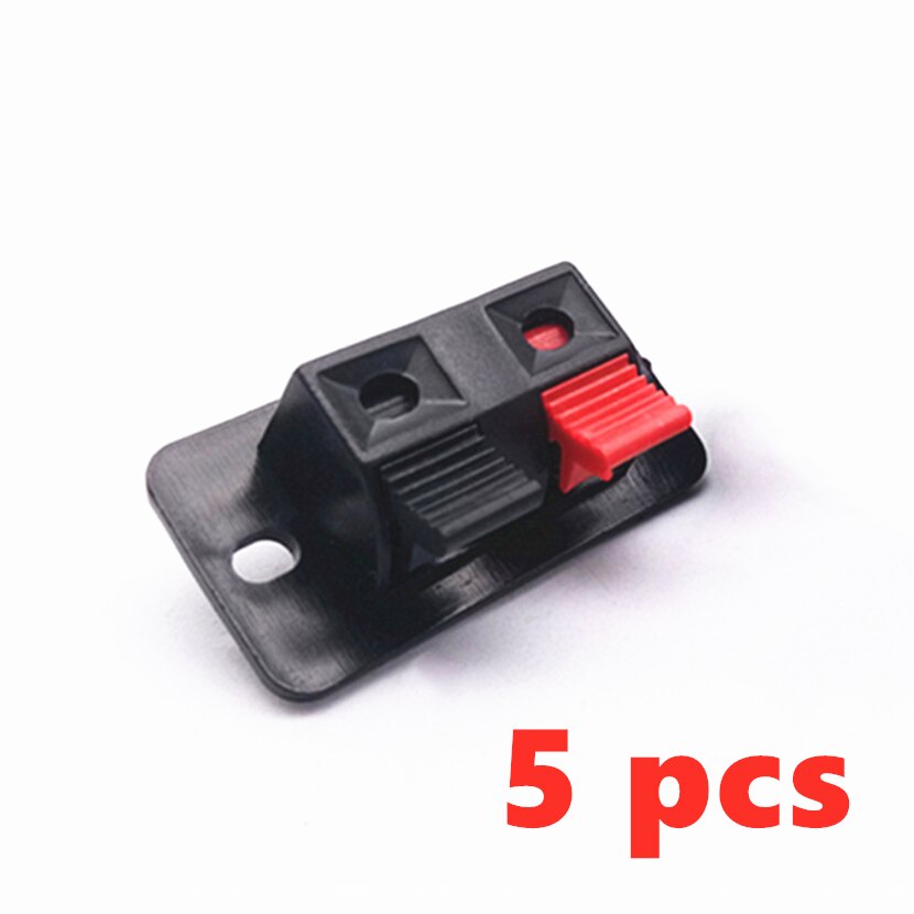 5 Pcs 2 Positions Connector Terminal Push in Jack ... – Grandado