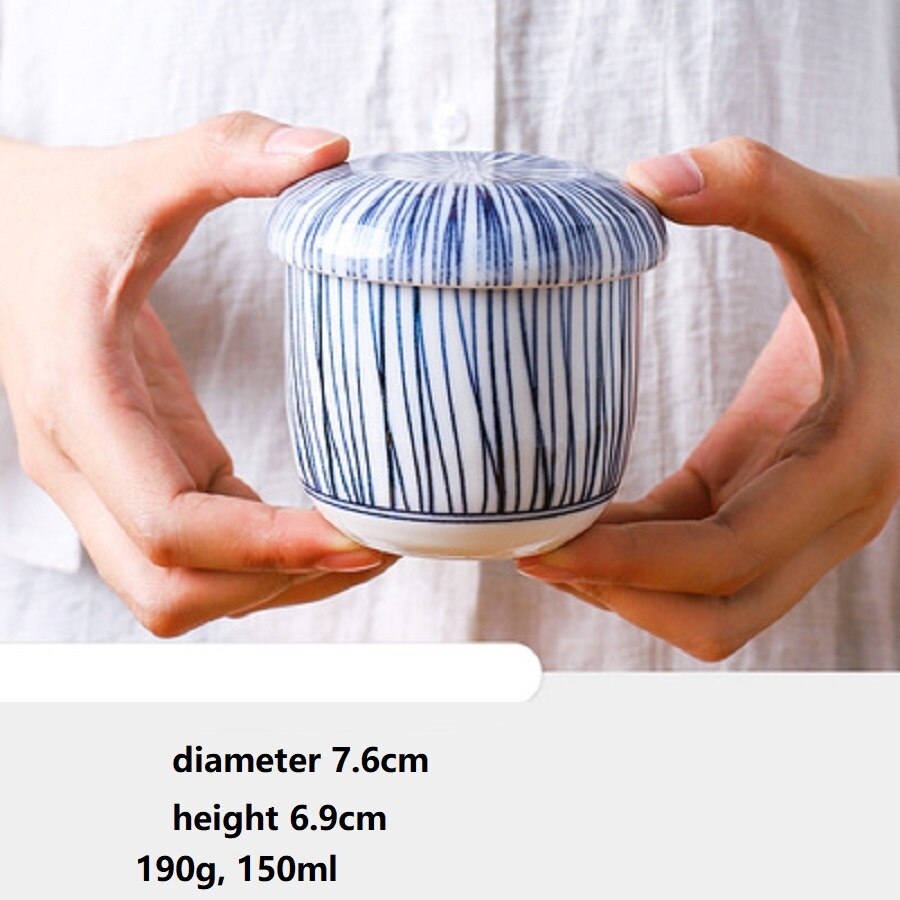 1 PC Japanese Dish Plate Ceramic Bowl Underglaze L... – Grandado