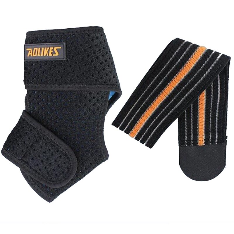 1Pcs Adjustable Black Ankle Stabilizer Brace Suppo... – Grandado