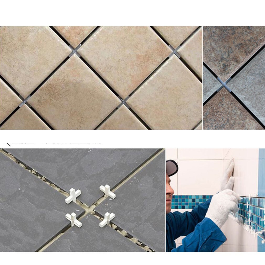 100Pcs Level Wedges Tile Spacers For Flooring Wall... – Vicedeal