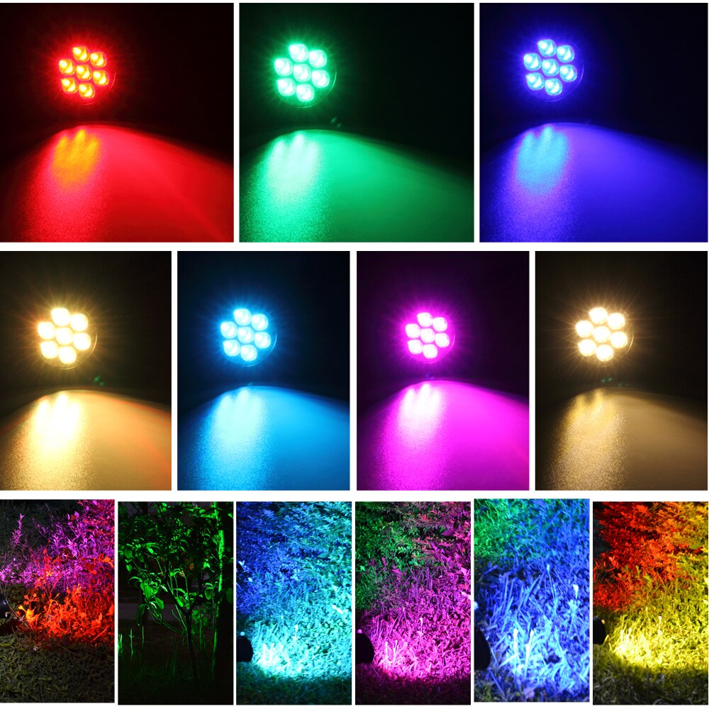 T-SUNRISE-luces LED de colores para exteriores, lu... – Grandado