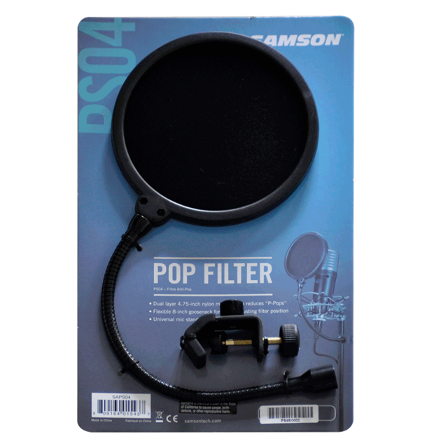 Samson PS04 Microphone Pop-Filter – Grandado