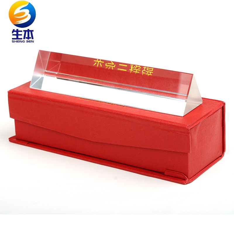 Three prism super 18cm cross section 4cm equilater... – Vicedeal