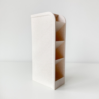 Solid Coloroblique Insertion 4 Grid Pen Holder Des... – Grandado