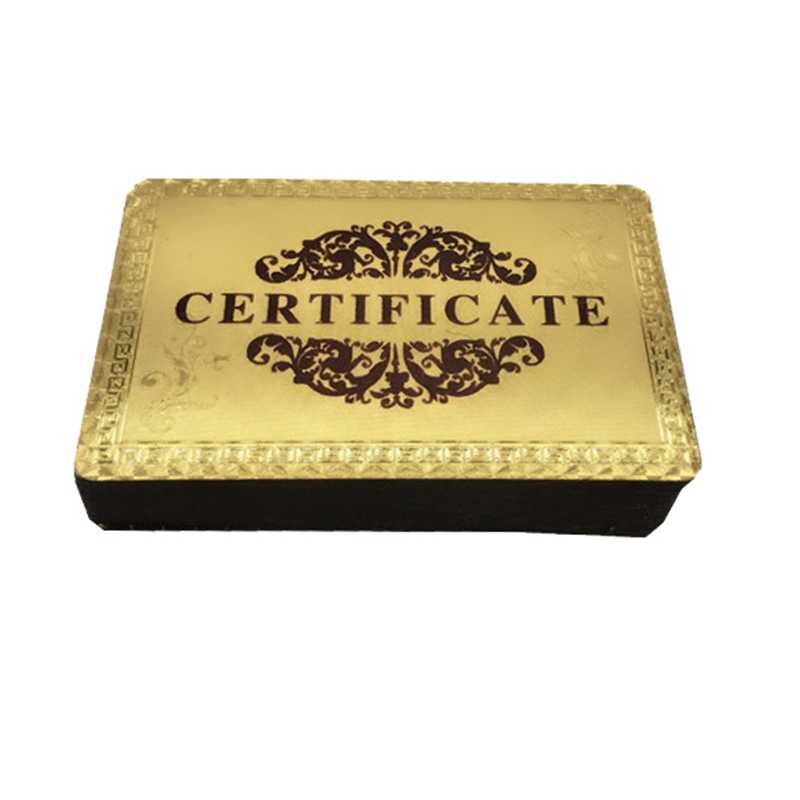 10/20/50pcs/lot Nice Certificates of Authenticity ... – Grandado