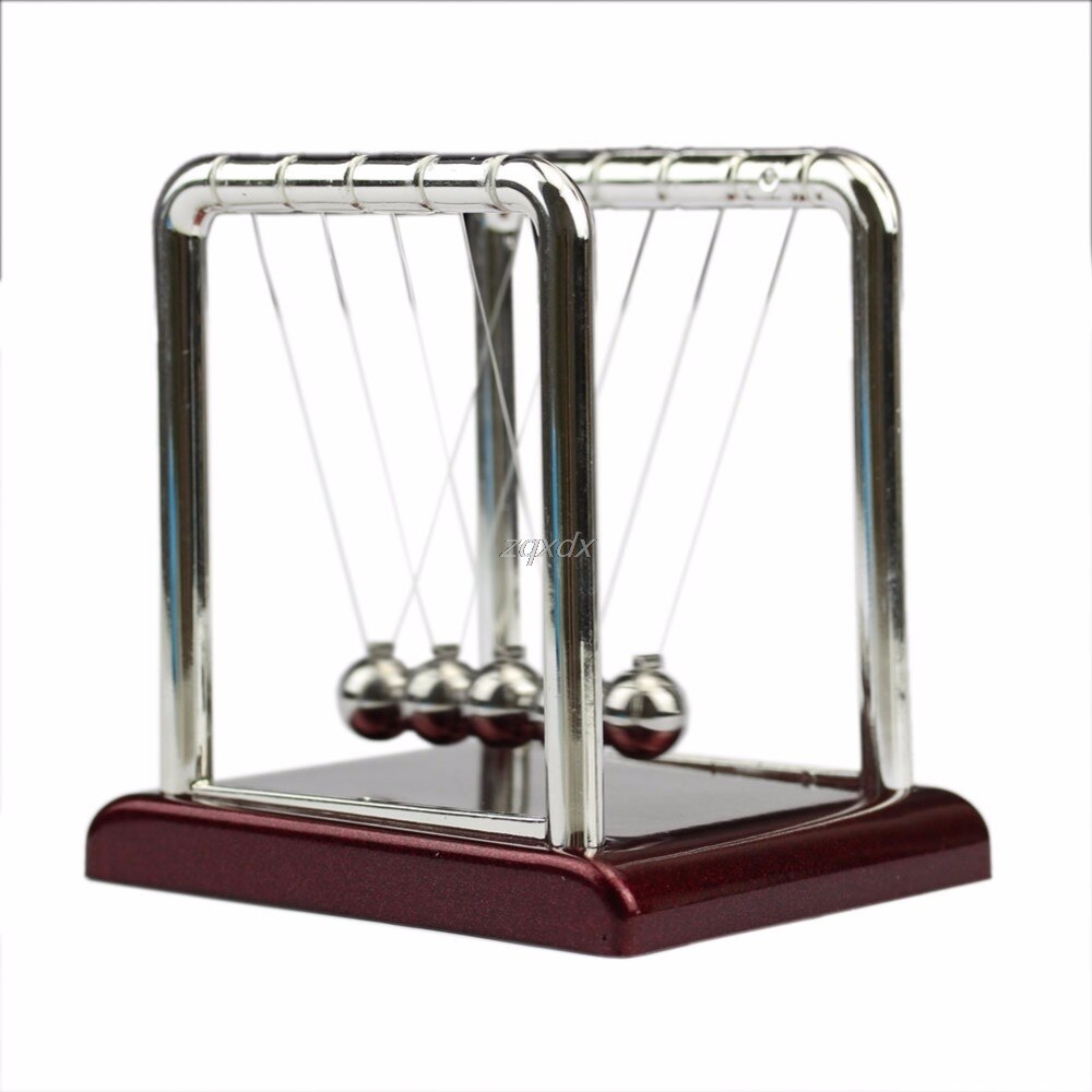 Steel Newton's Cradle Balance Ball Physics Science... – Grandado