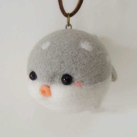 Needle Felting Cartoon Puffer Fish Handmade Unfini... – Grandado