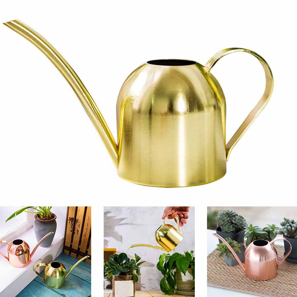 Long Mouth Water Can Stainless Steel Watering Pot ... – Vicedeal