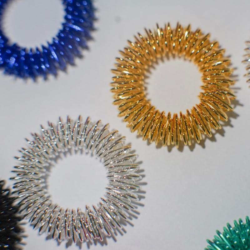 Spiky Sensory Finger Rings,Stress and Anxiety Reli... – Vicedeal