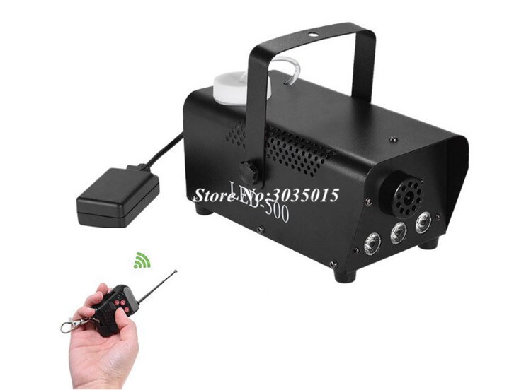 Led 500W remote control smoke machine mini Red Blu... – Grandado