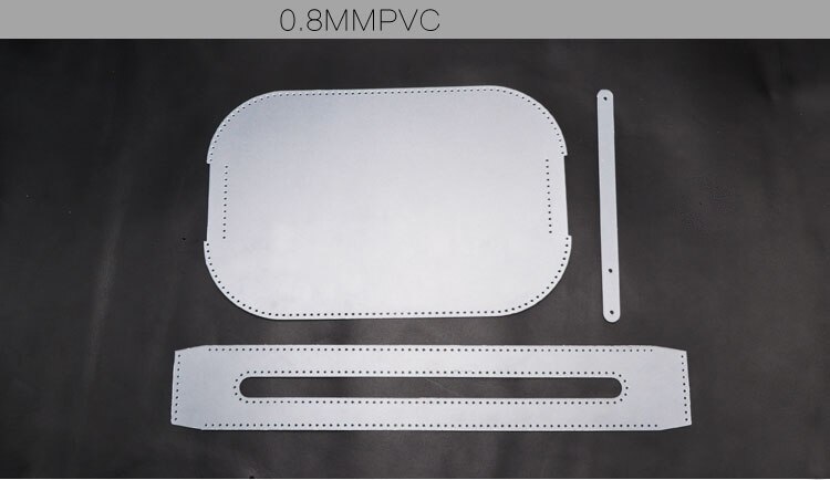 DIY leder handwerk stift zipper nähen muster pvc v... – Vicedeal