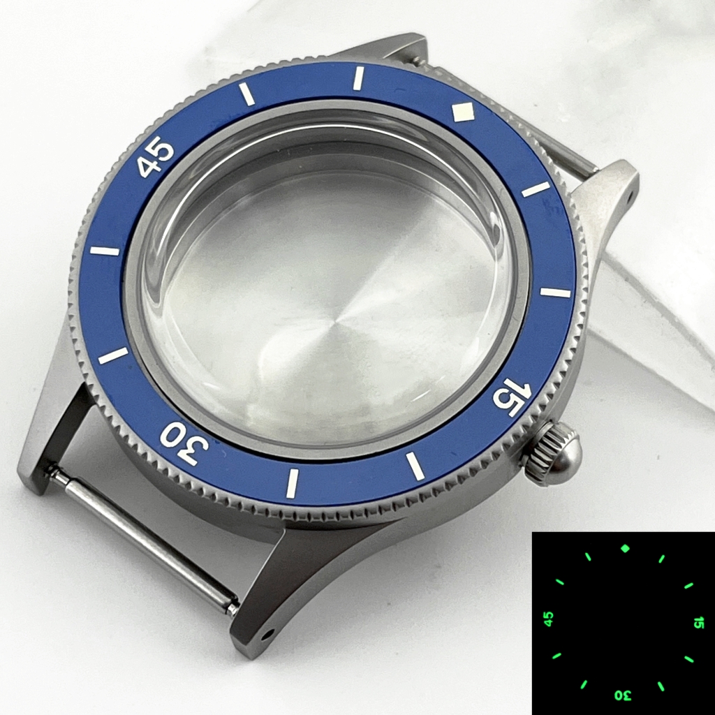 NH35 40mm Sterile Stainless Watch Case Plane Ceram... – Grandado