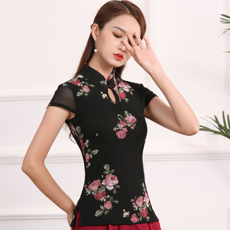 women Summer spring Modified Retro-Chinese Style S... – Grandado