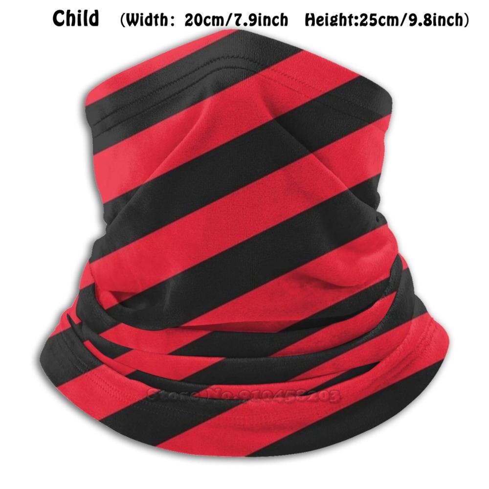 Saracens Rugby Red And Black Angled Stripes Bandan... – Vicedeal