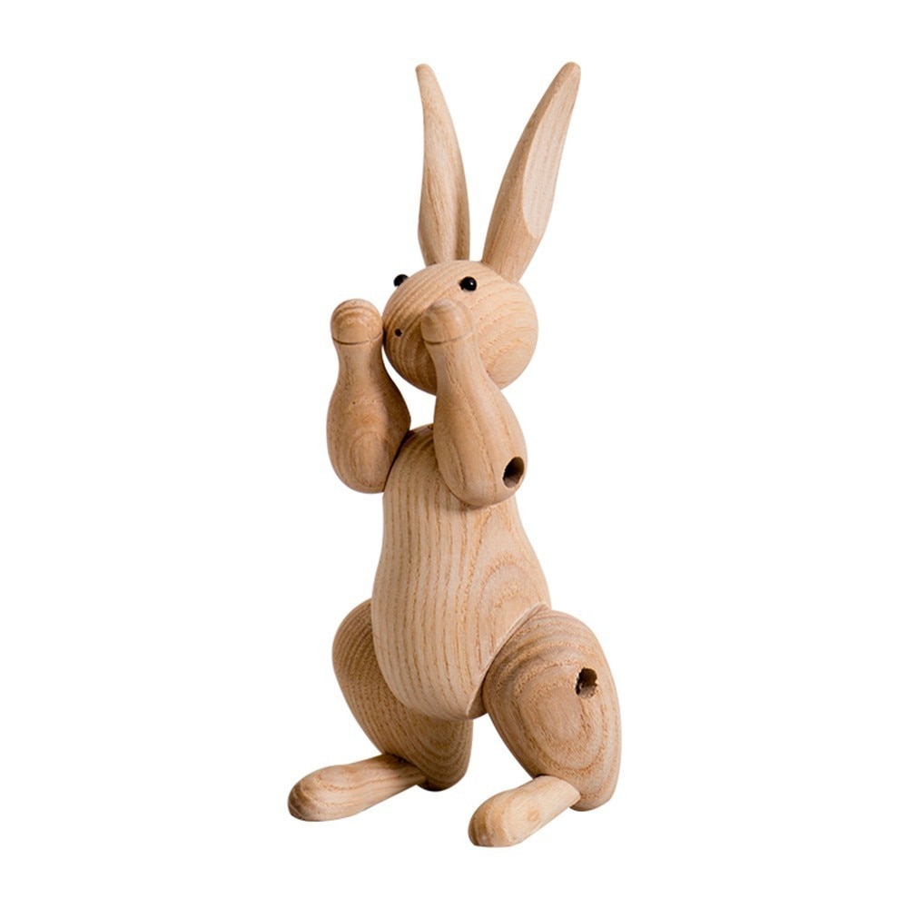 Wooden Ornaments Rabbit Figurines Nordic Decoratio... – Grandado