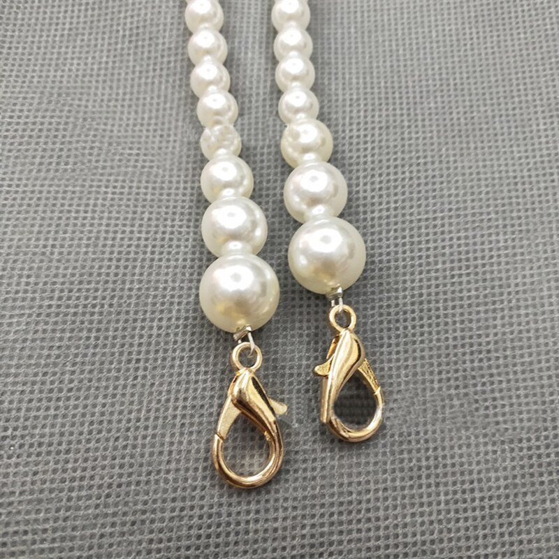 Gjør-det-selv-veske kjede imitert perler bag belte... – Vicedeal