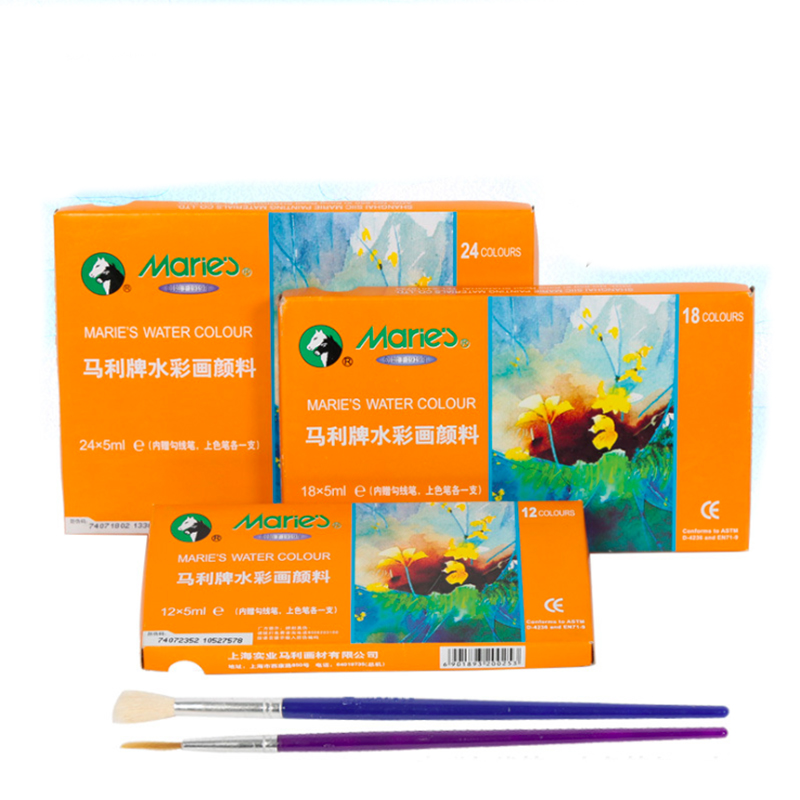 Watercolor Painting Paint Set Transparent 5ML Wate... – Grandado