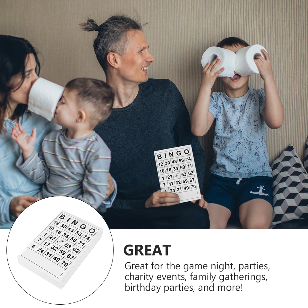 120pcs Bingo Cards Interactive Game Supply Child E... – Grandado