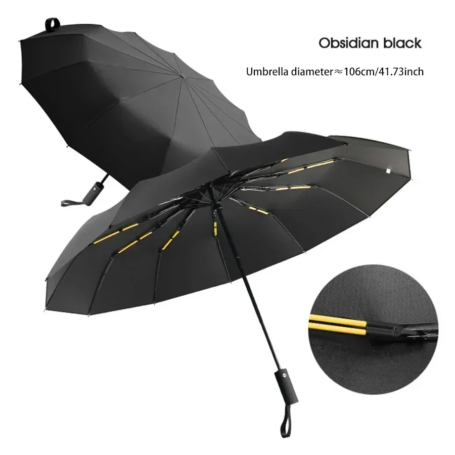 Fully automatic umbrella for both rain and sunshin... – Grandado