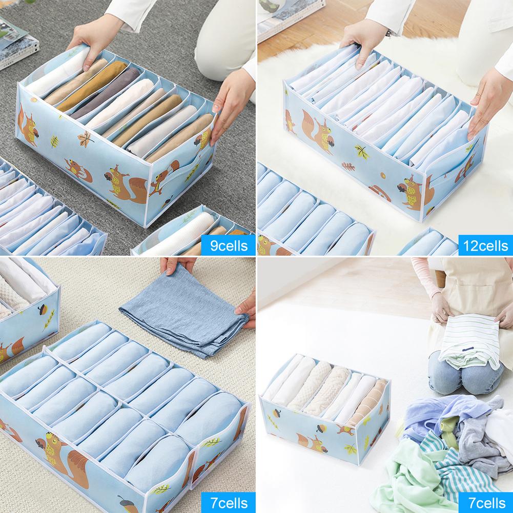 Raster Opbergdoos Kleding Kleren Opslag Organizer ... – Vicedeal