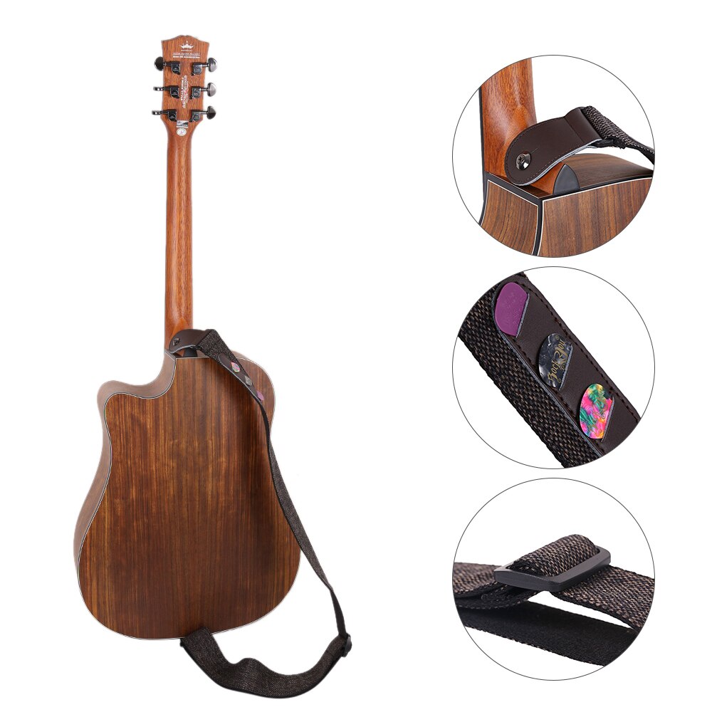 Guitar Belt Strap Adjustable Electric Guitar Strap... – Grandado