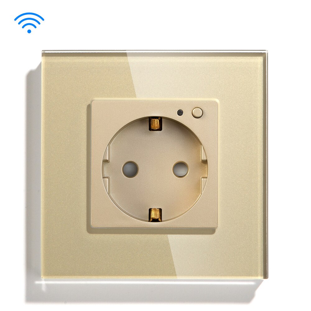 Smart Wall Socket EU Wifi Plug Power Socket Wirele... – Grandado