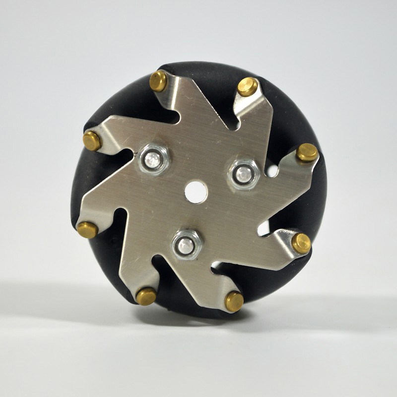 48mm steel Mecanum wheels set( 2 Left, 2 Right) 14... – Grandado
