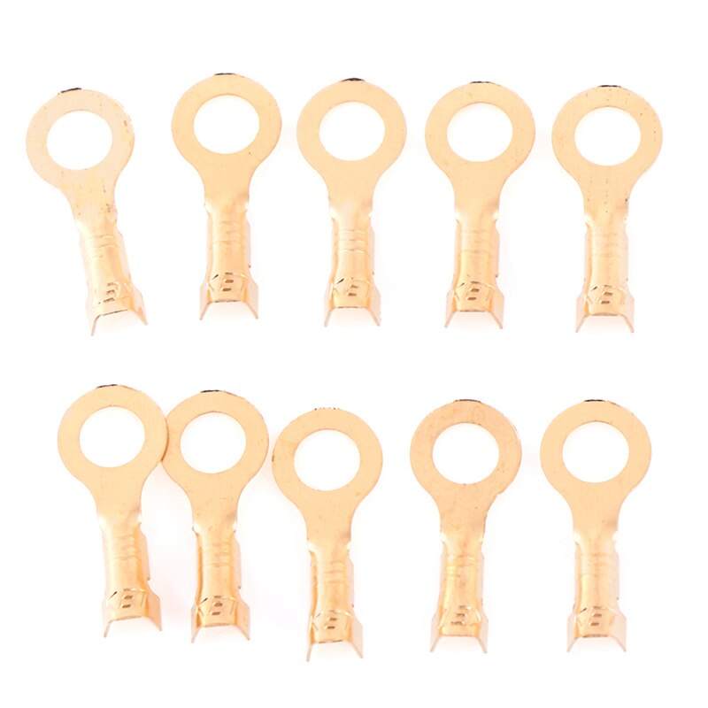 100Pcs 4.2mm Brass Round Splice Cold Pressed Car S... – Vicedeal