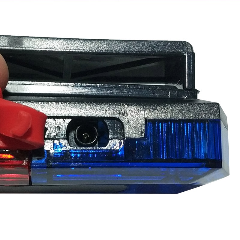 Traffic Warning Light LED Stainless Steel Clip Red... – Grandado