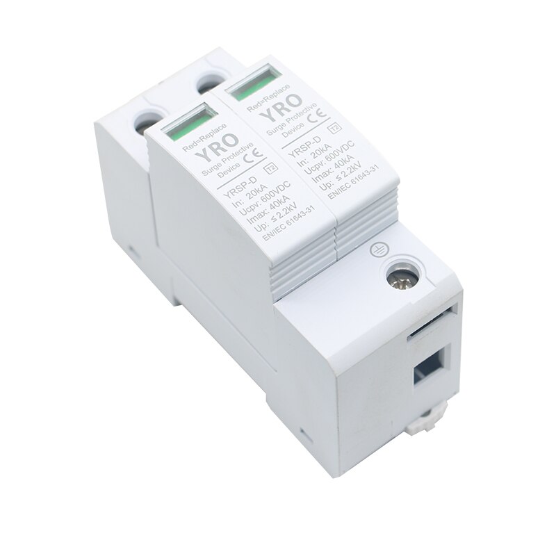 DC SPD 3P 20-40KA 1000V 1500V Surge Protective Dev... – Grandado