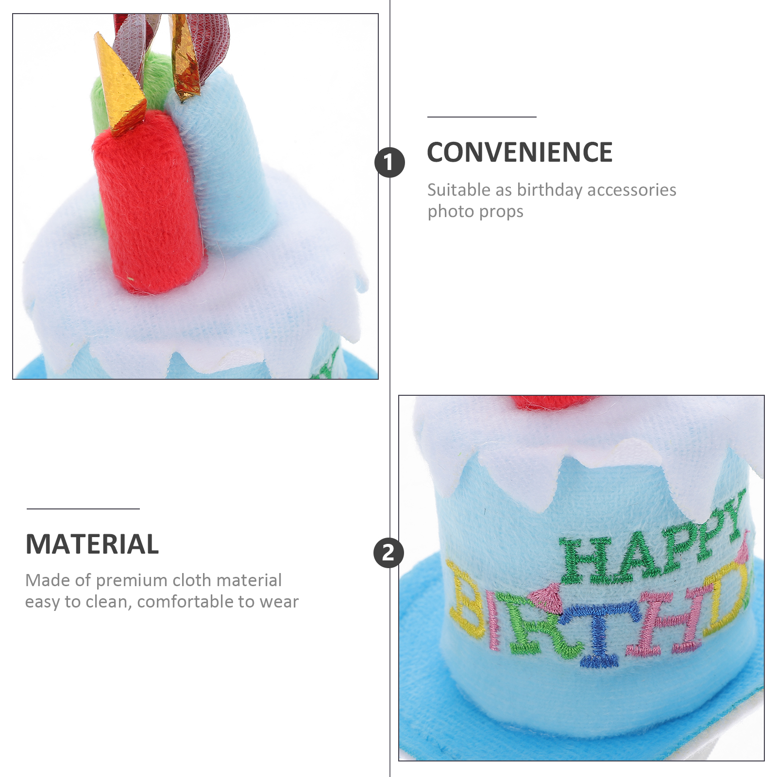 Taart Hoed Unisex Adult Fancy Dress Party Hoed Kos... – Vicedeal