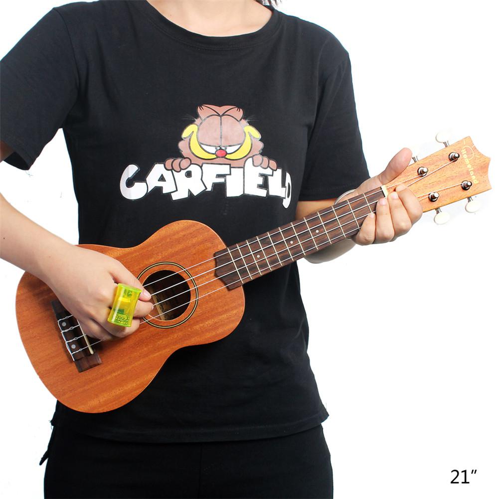 21 Inch Acoustic Ukulele Sapele Soprano Four Strin... – Grandado