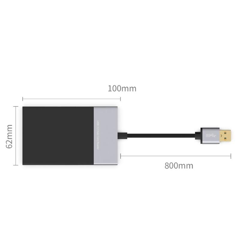 6 in 1 Multi Memory Card Reader ABS and Aluminum A... – Vicedeal