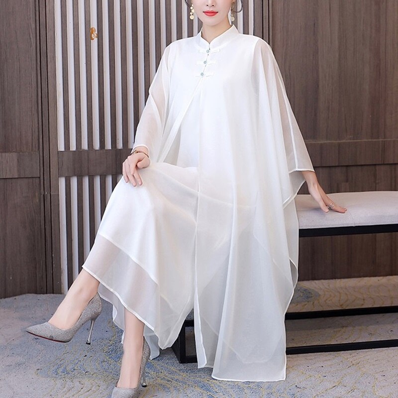 Vietnam Traditional Dress Ao Dai Spring Summer Che... – Vicedeal