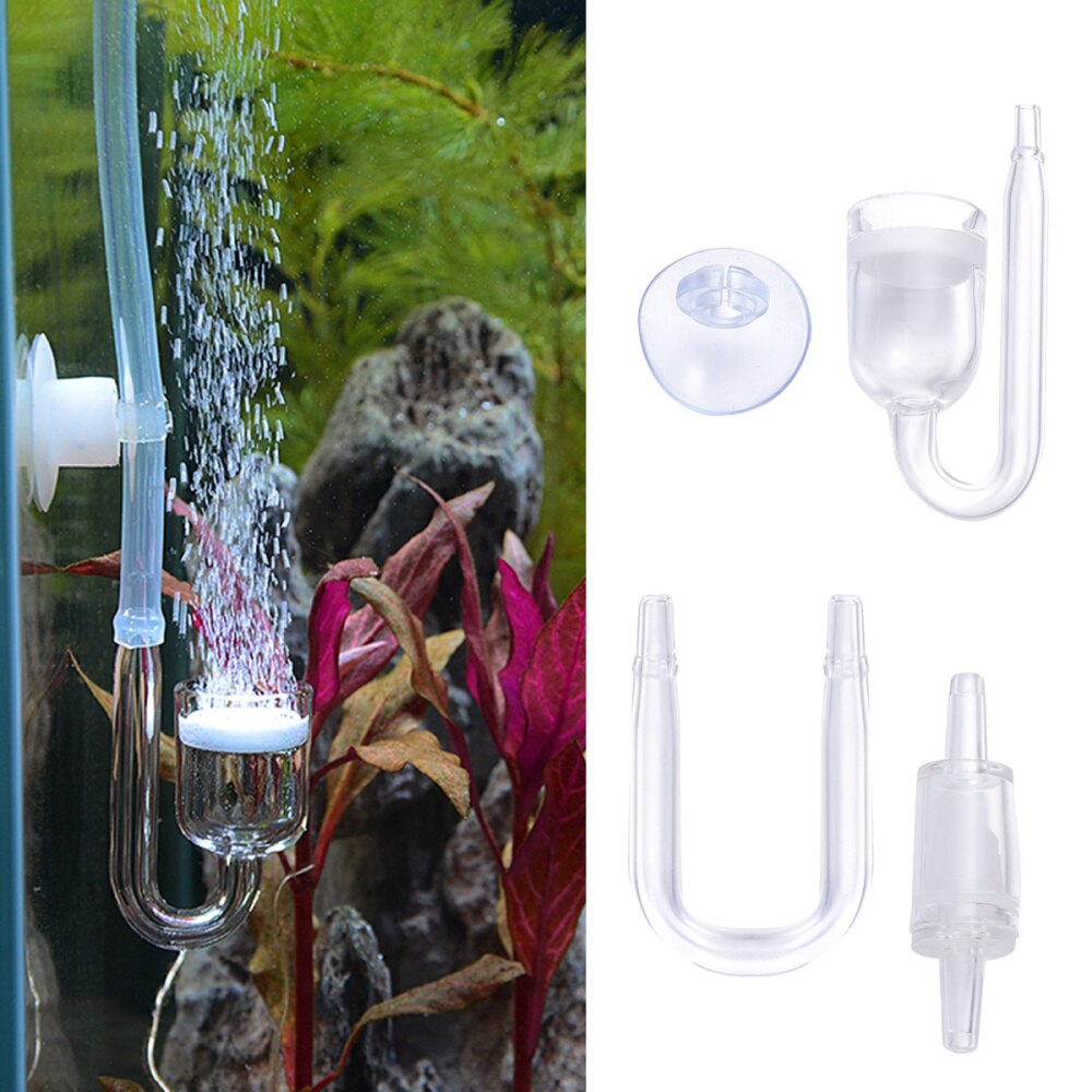 Pack of 4 Aquarium CO2 Diffuser Fish Tank Small Gl... – Vicedeal